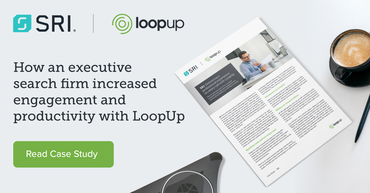 SRI: Delivering a professional experience on every call with LoopUp ...